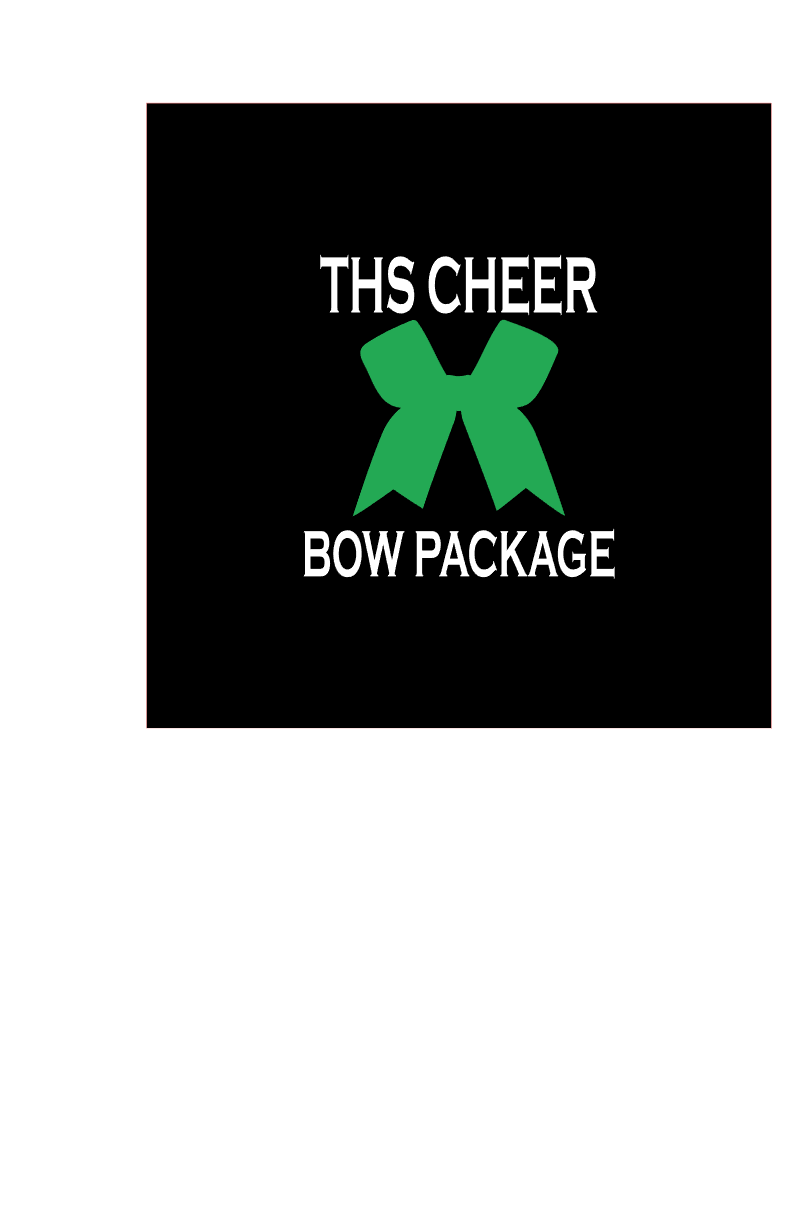 THS Cheer Bow Package | Sand Canyon Creations